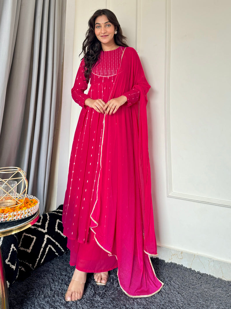 Shop Anarkali Kurta Sets with Dupatta